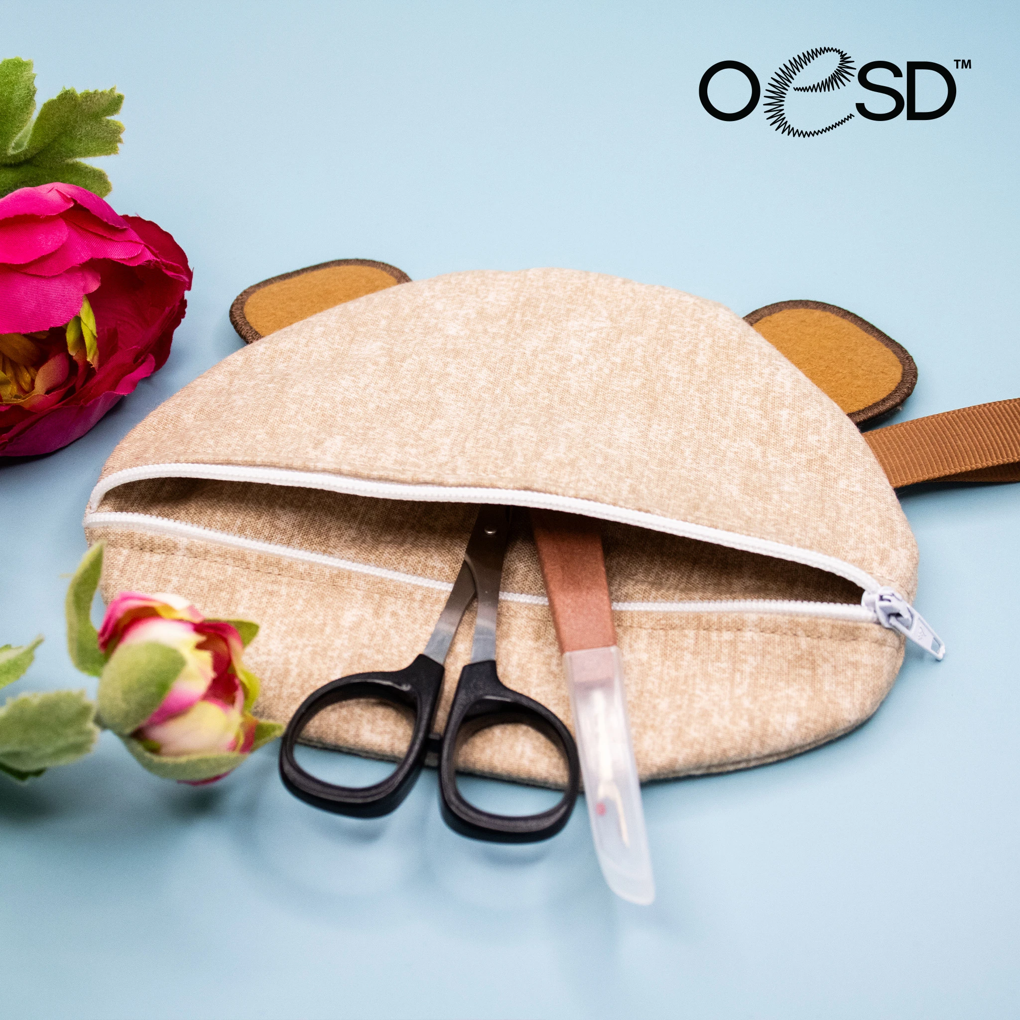 Animal Zipper Pouches