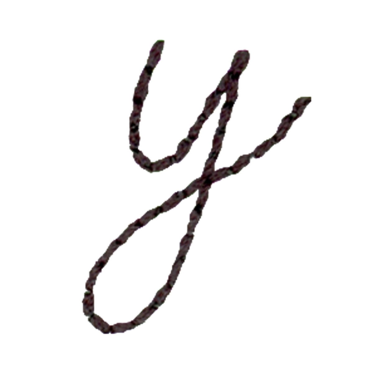 Bean Stitch Script Lower Case y