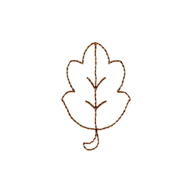 Mini Linework Leaf 1