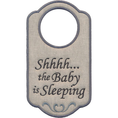 Shhhh...the Baby is Sleeping