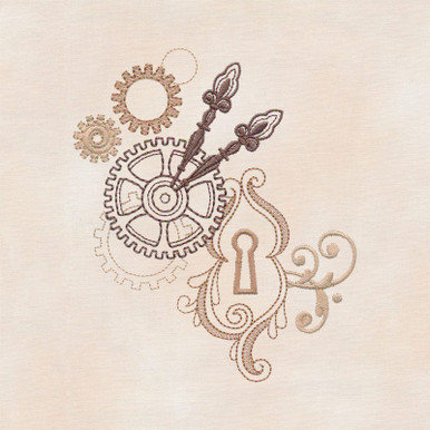 Steampunk Keyhole 21021-03