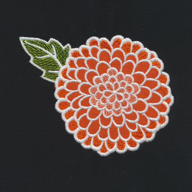 Rusty Mum Applique