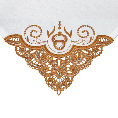 Acorn Tablecloth Corner FSL