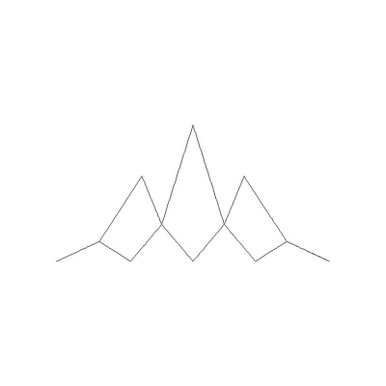 Geo Diamonds Triangle