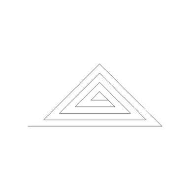 Greek Keys Triangle