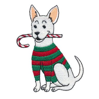 Candy Cane Dog