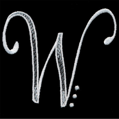 Handcrafted Upper Case W