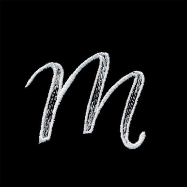 Handcrafted Lower Case M