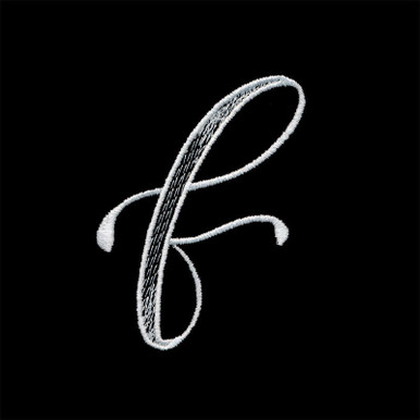 Handcrafted Lower Case F