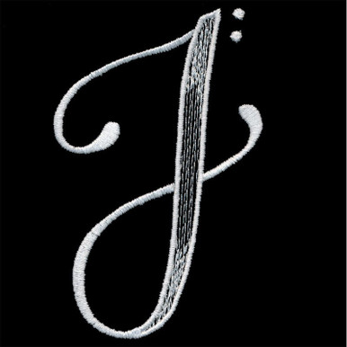 Handcrafted Upper Case J