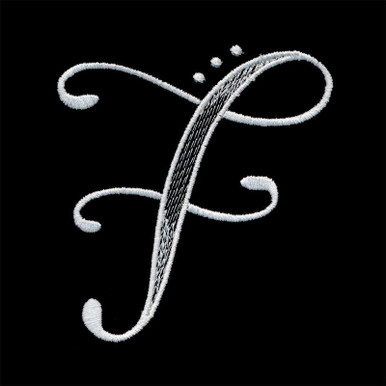 Handcrafted Upper Case F