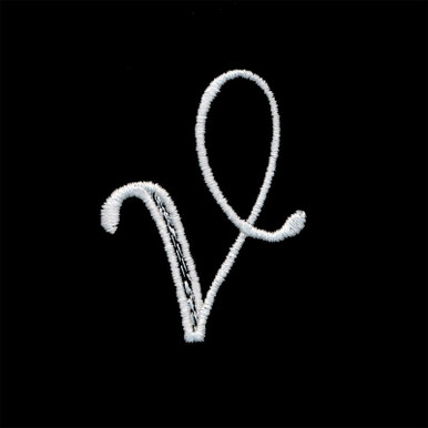 Handcrafted Lower Case V