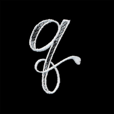 Handcrafted Lower Case Q