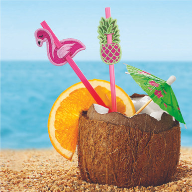 Freestanding Summer Straw Toppers