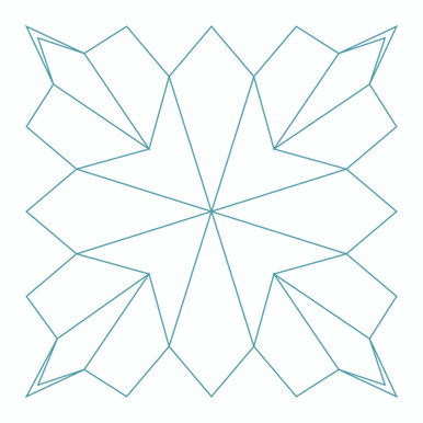 Geo Diamonds Block 1 | LA80219-01