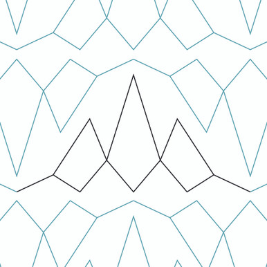 Geo Diamonds Triangle | LA80219-11