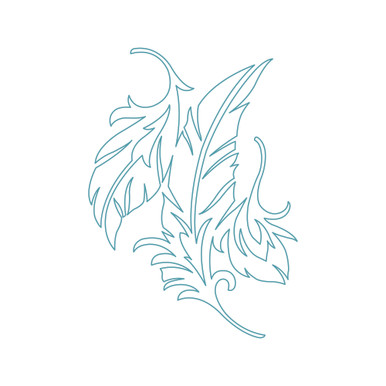 Feather Frills Motif 2