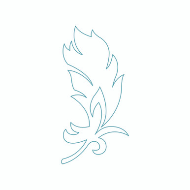 Feather Frills Motif 10