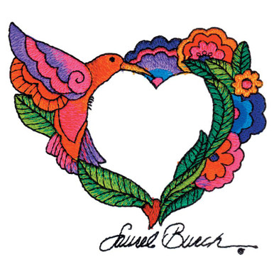 Blossoming Heart Frame