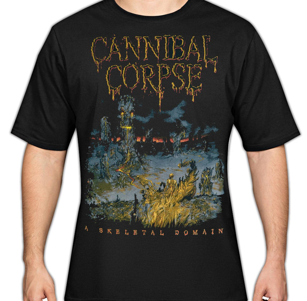 Cannibal Corpse Skeletal Tour T-Shirt - Zone Rock