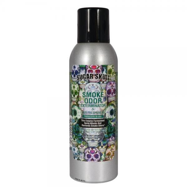 Smoke Odor Exterminator 7oz Sugar Skull Air Freshener Spray - Zone Rock