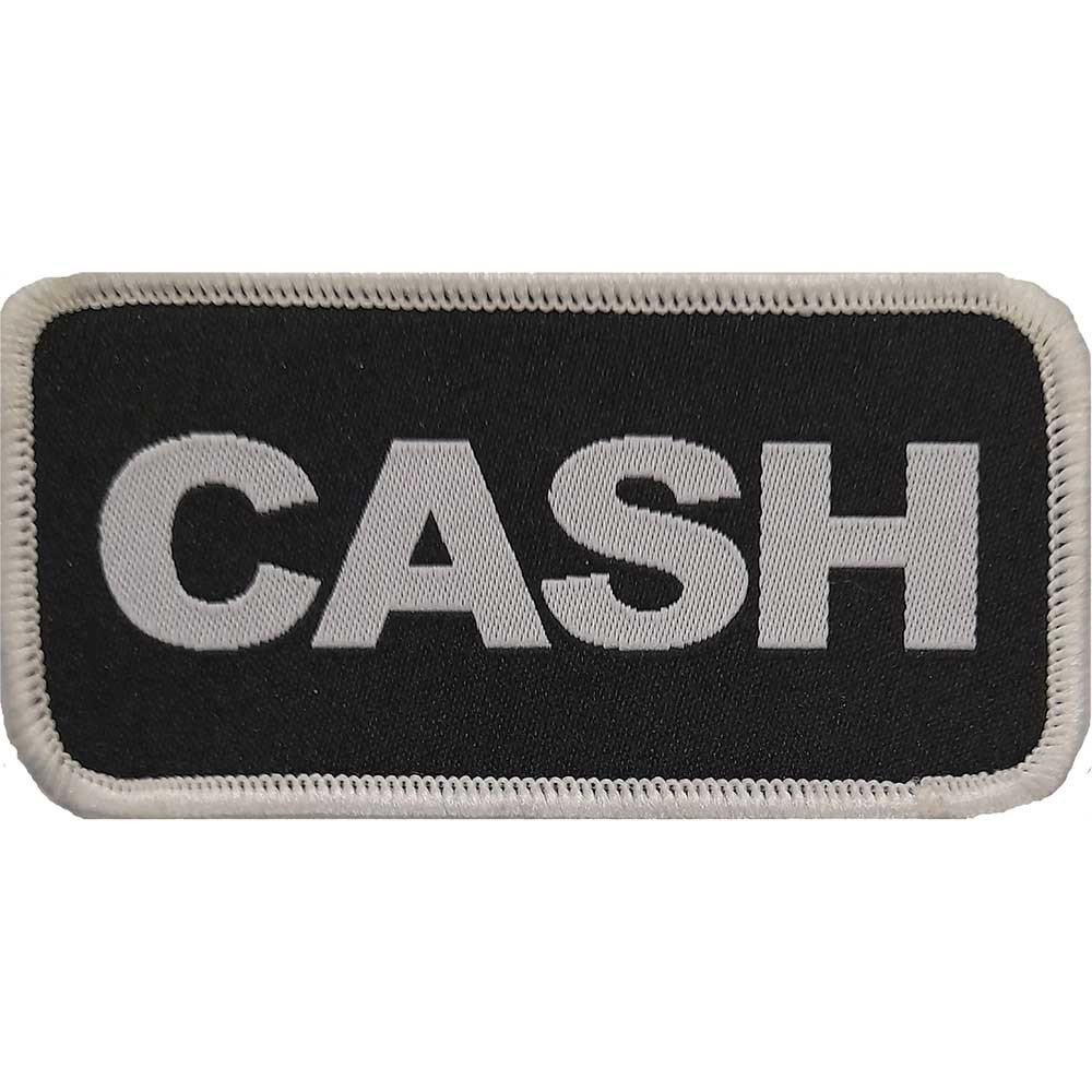 Johnny Cash CASH Logo Standard Patch - Zone Rock