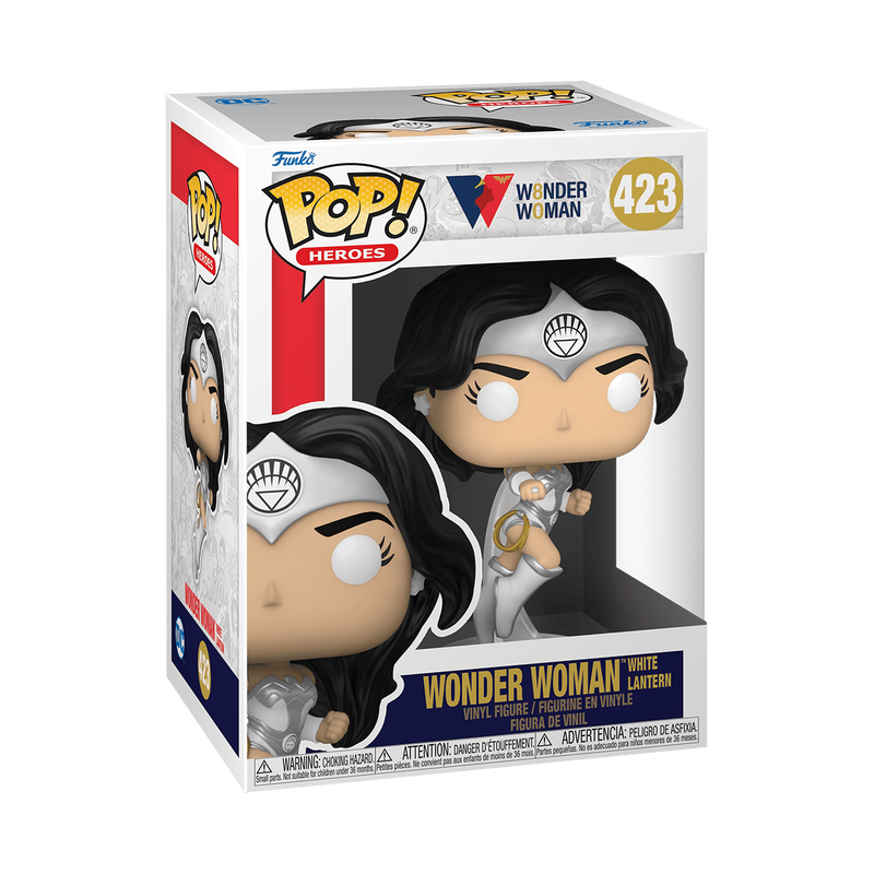 Wonder Woman White Lantern 423 DC: 80 years of Wonder Woman Funko Pop ...