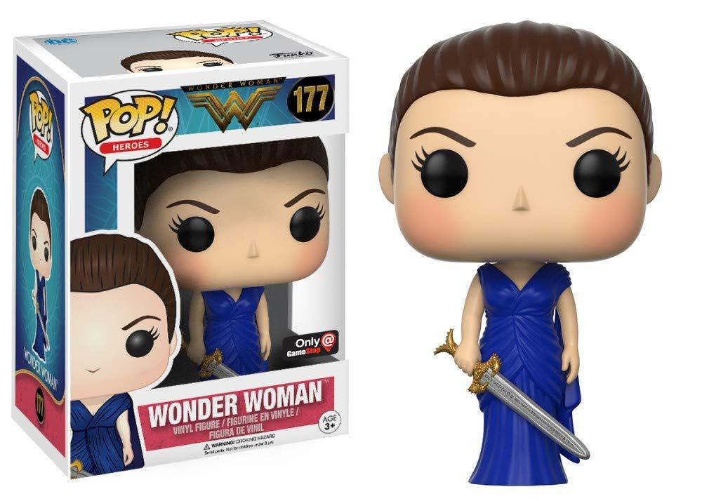 Wonder Woman 177 DC Wonder Woman GameStop Exclusive Funko Pop! Heroes ...
