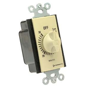 Intermatic FD30MC - 30-Minute Deco Spring Wound Wall Switch Timer 20A ...