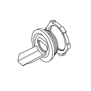 Wiremold 5781 - 500 & 700 Series 1/2" Male Box Connector