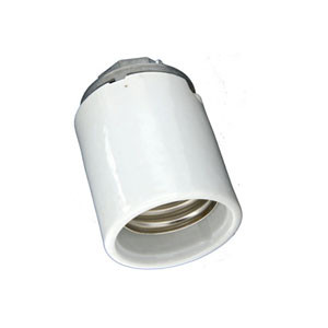 Leviton 8680 - 1-Piece Porcelain Keyless Mogul Base Lampholder