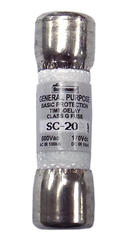 Bussman SC-20 - CLASS G 300V 20 Amp Fuse