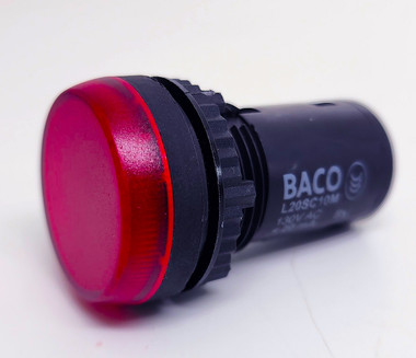 BACO CONTROLS L20SC10M Indicator light Red 130 V