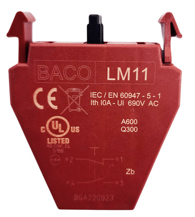 BACO CONTROLS L20SC20M Indicator light Green