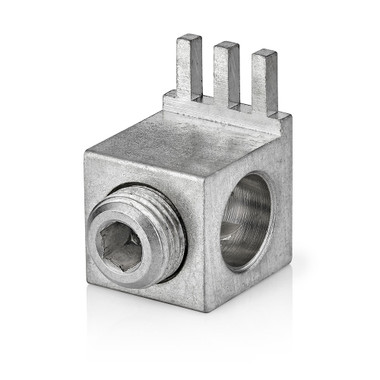 LEVITON Field-Installable Neutral Feed-Through Lug, 3 AWG - 300 MCM