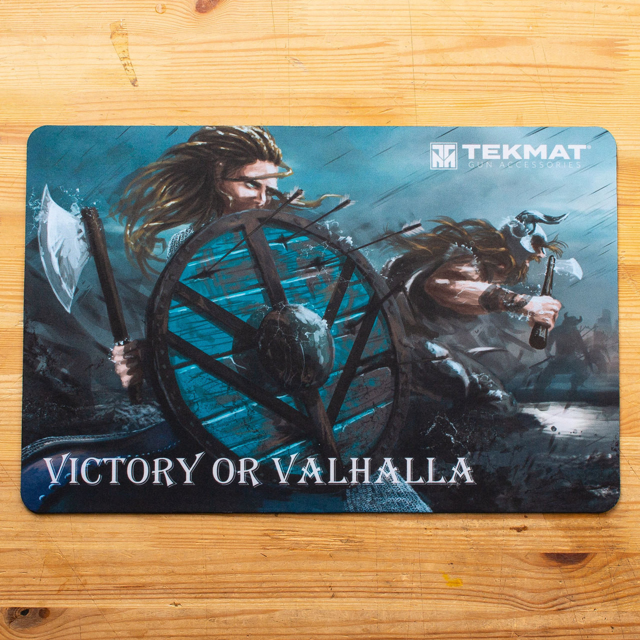 Victory or Valhalla Gun Cleaning Mat