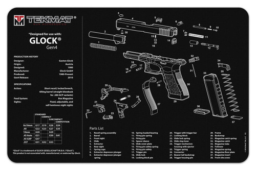 Original Mats - Handgun TekMats - Glock® - TekMat