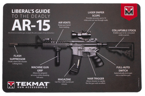 Liberal's Guide to the AR-15 Gun Cleaning mat