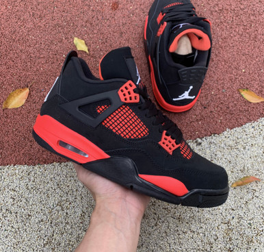 12 Pair - Jordan 4 Retro Red Thunder - Low Low Wholesale Distributors