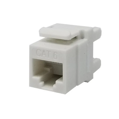Keystone Jack Cat6 Ivory Network Ethernet 110 Punchdown 8P8C - STX Cables