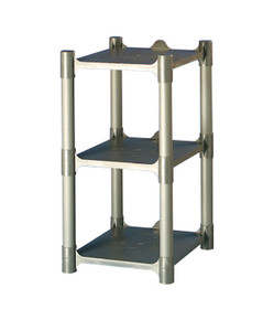 3 Shelf Plastic Storage Rack | Space Station Rack