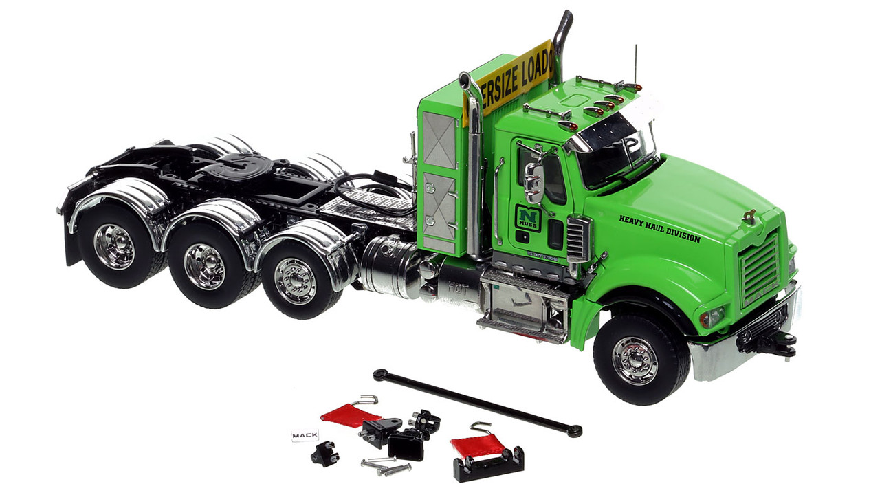 Heavy Haul Replicas Nuss Truck & Equipment Mack Titan Tri-axle Tractor