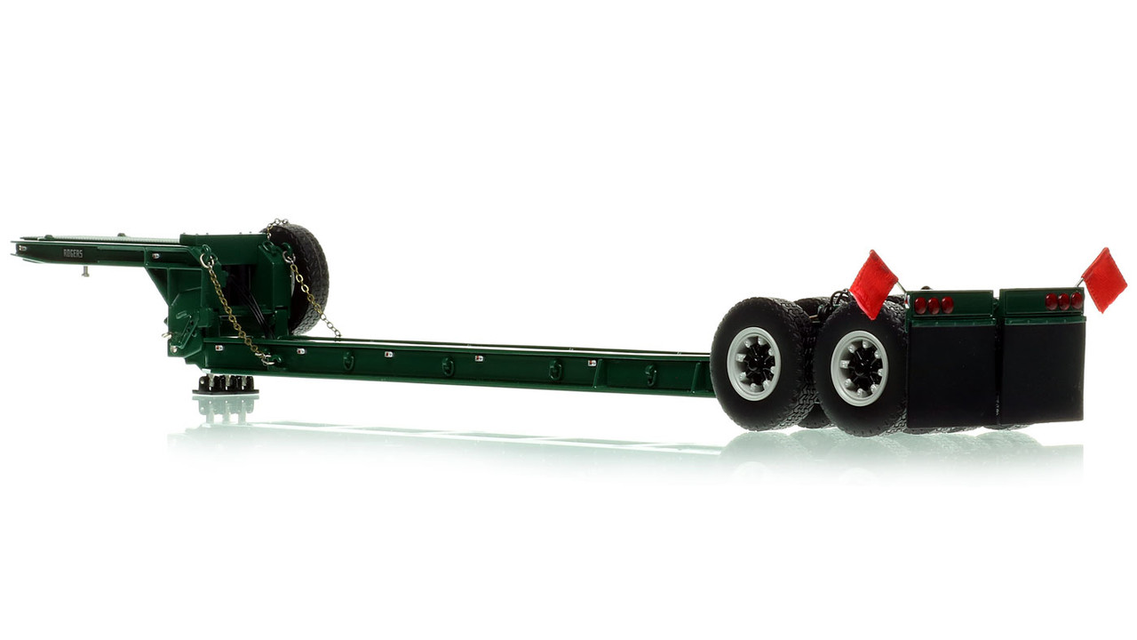 Heavy Haul Replicas 1950s Rogers 90 Ton Beam Trailer - Green