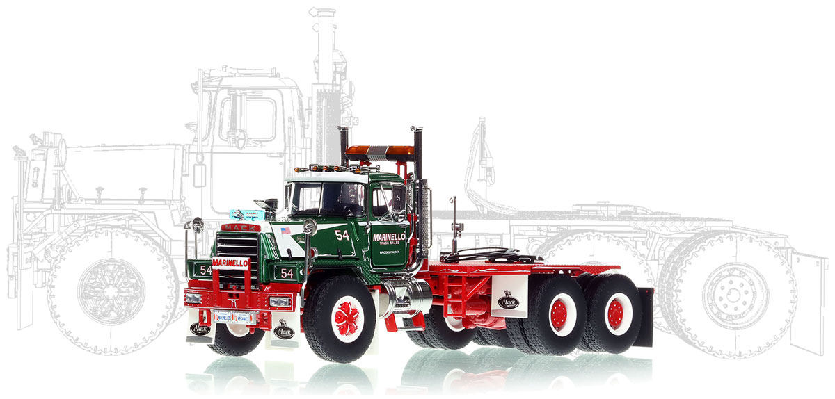 Heavy Haul Replicas 1:50 scale Mack RD800