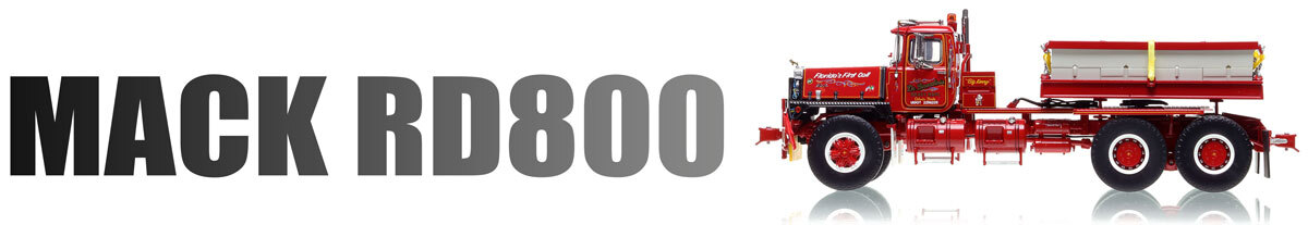 Heavy Haul Replicas 1:50 scale Mack RD800