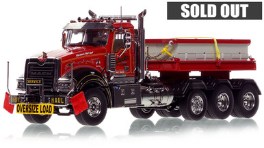 Heavy Haul Replicas DeBerardinis Heavy Haul 2017 Mack Titan 17 Tri-Axle ...
