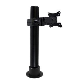 POS Articulating Arm Monitor Mount With 16 inch Pole - SwivelStands.com