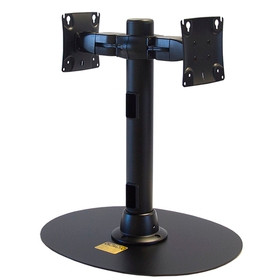 POS Freestanding Back To Back Monitor Mount 16 inch Pole - SwivelStands.com