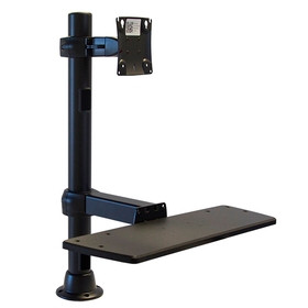 POS Monitor Mount With Keyboard Tray 24 inches - SwivelStands.com