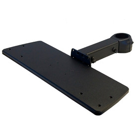 POS Keyboard Tray Fixed Length Arm Rotating Clamp - SwivelStands.com